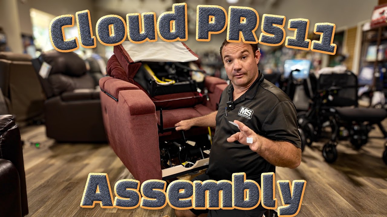 Golden PR-511 Cloud Lift Chair Setup Guide: Step-by-Step Assembly ...