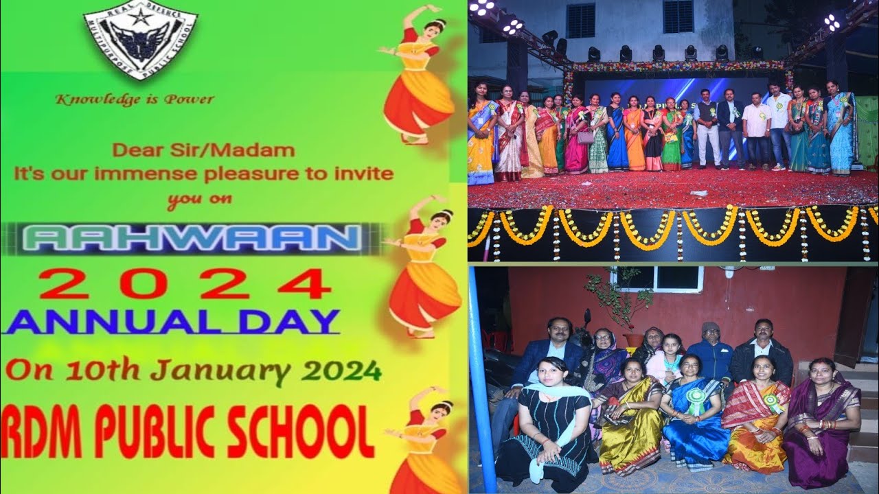RDM PUBLIC SCHOOL|ANNUAL DAY CELEBRATION 2024| DOWN TO MEMORY LANE | # ...