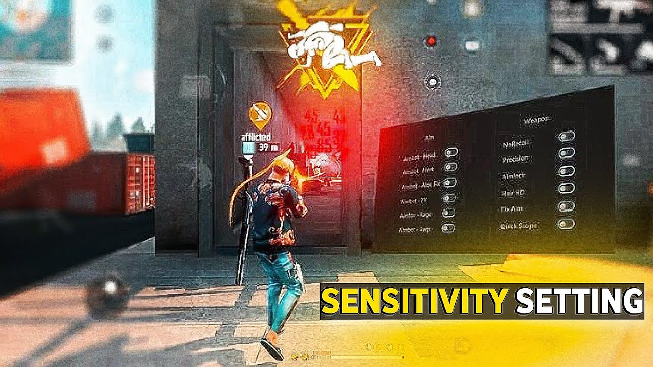 Free Fire Headshot setting 2023 ⚡ Best Sensitivity Settings ⚙️| Sensitivity + Hud Settings Free ...