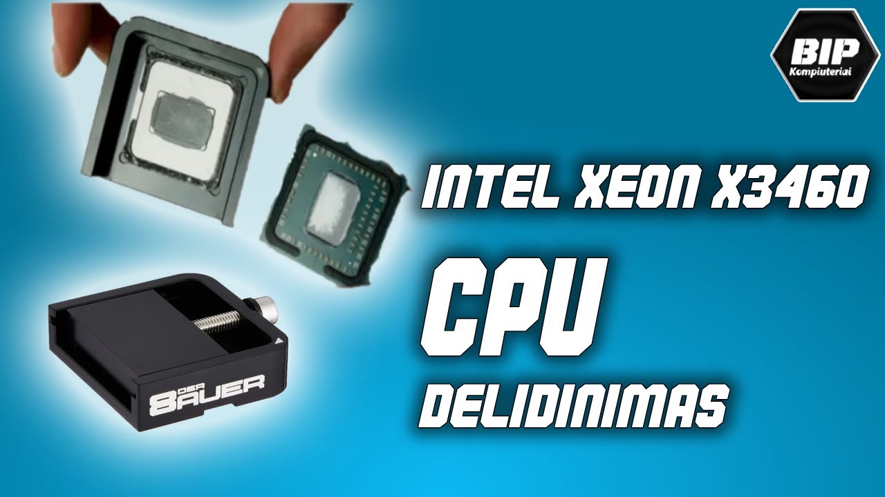 CPU deliding process | CPU/Procesoriaus delidinimas - YouTube