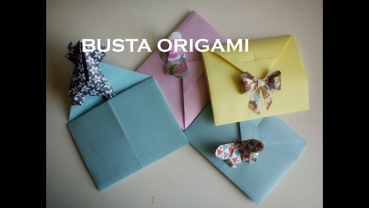 TUTORIAL: Come creare una busta romantica con gli origami!! - YouTube