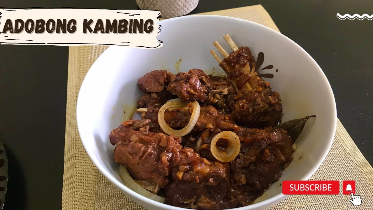 Adobong Kambing | Goat Meat Stew - YouTube