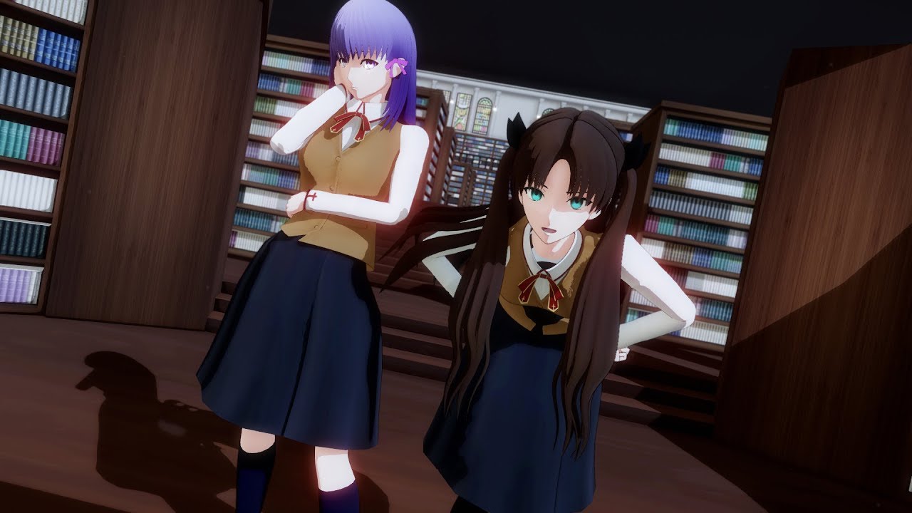 【MMDXFATE】Conqueror - Sakura X Rin - YouTube