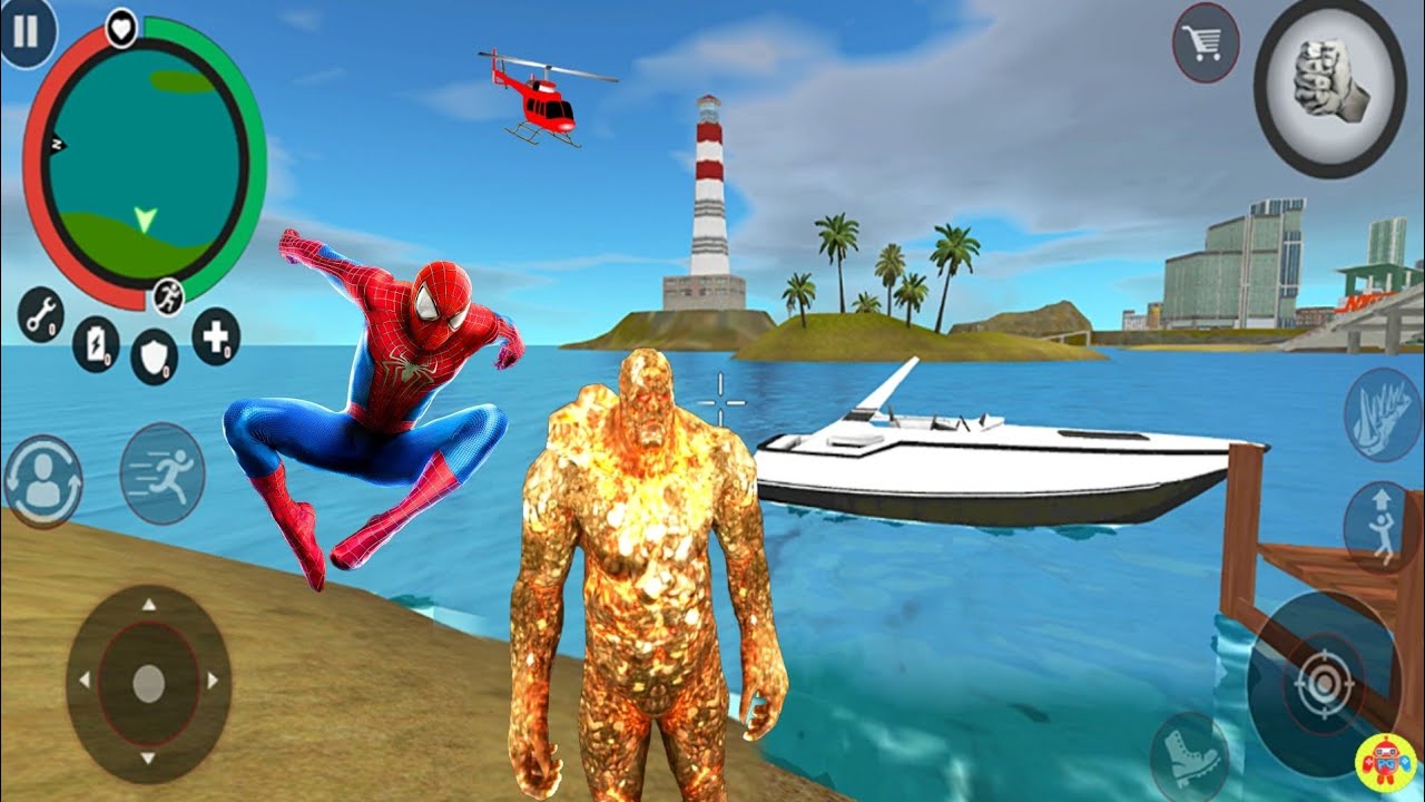 Süper Kahraman Lav Taşı Dev Adam - Lava Stone Giant New Update by ...