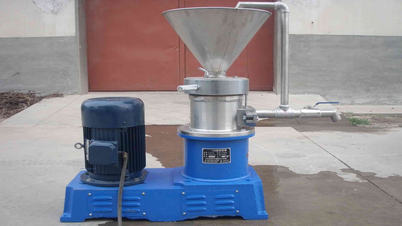 vertical colloid mill fruit butter milling equipment fruit grinding ...