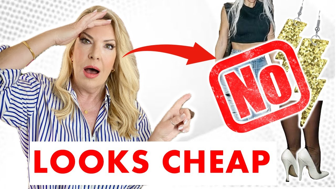 8 WAYS YOUR CLOTHES LOOK CHEAP OVER 50 - YouTube