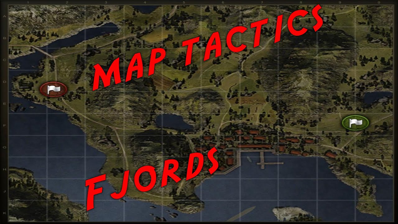 World Of Tanks Fjords Map Tactics With Fubzy - YouTube
