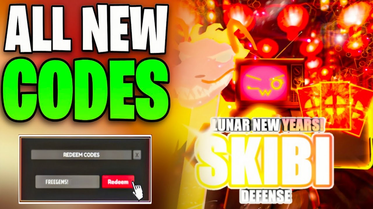 💥NEW💥 ALL WORKING CODES FOR SKIBI DEFENSE IN 2025 - ROBLOX SKIBI ...