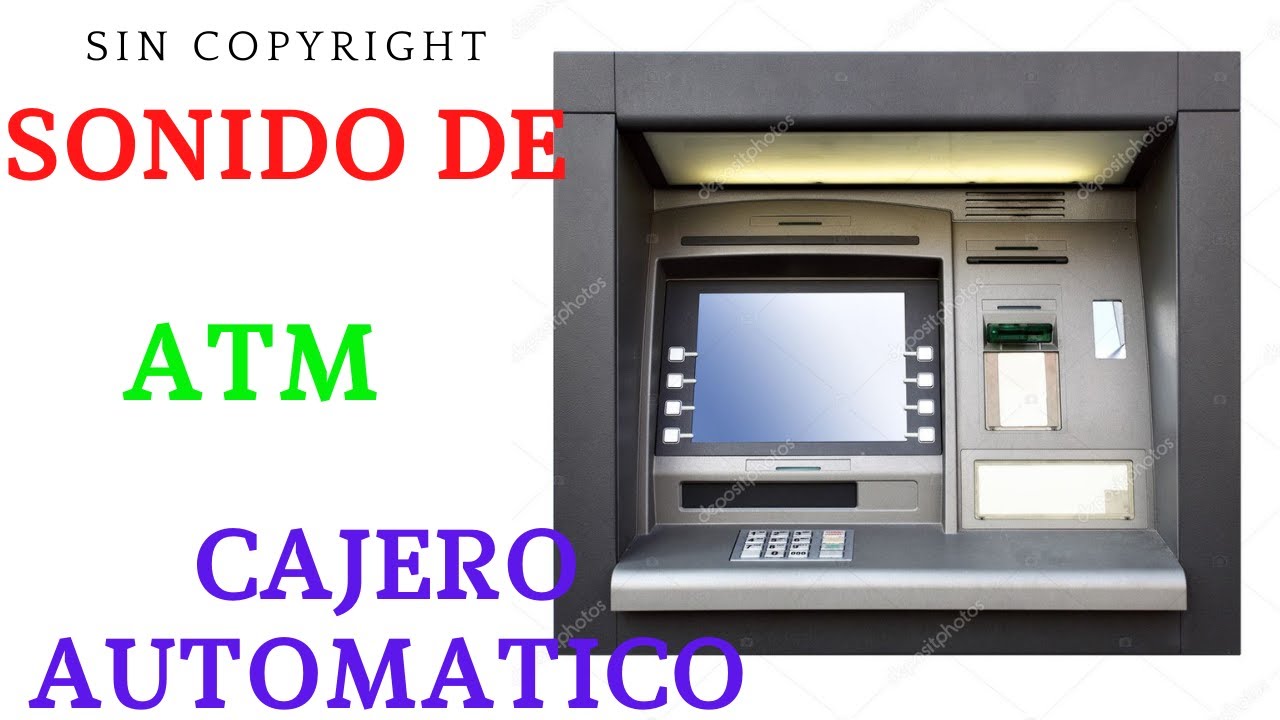 🧿efecto de sonido CAJERO AUTOMATICO🧿 [ATM sound effect] - YouTube