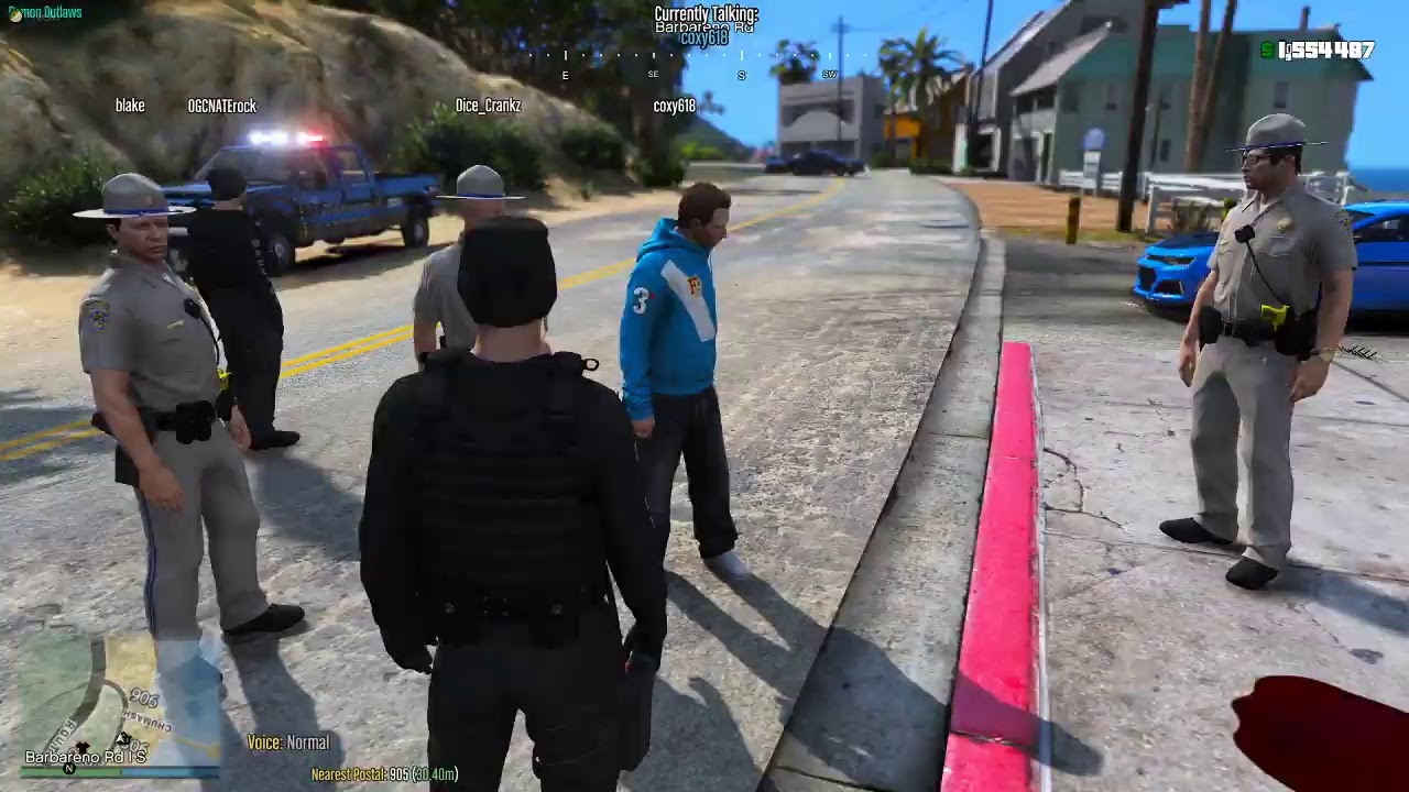 Police Training! Demon Outlaw RP! - YouTube