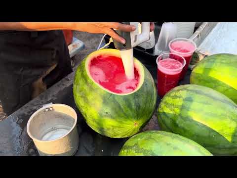 2 Ways Of Making Sugar free Watermelon Juice
