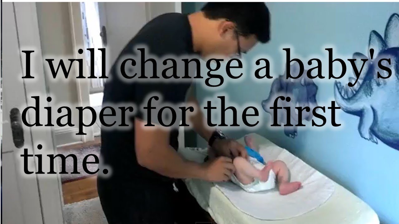 Week 32 of 52 Promises - "I will change a baby's diaper for the first ...