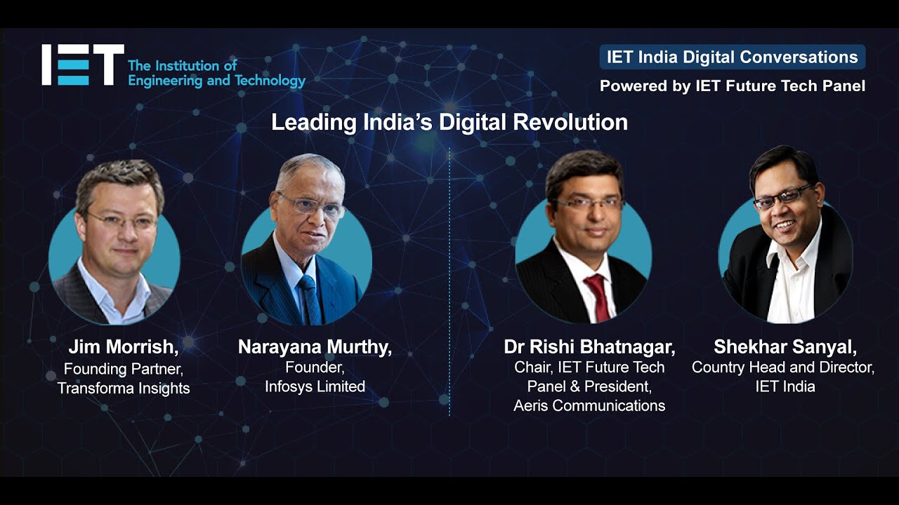 Leading India's Digital Revolution: IET India Digital Conversations ...