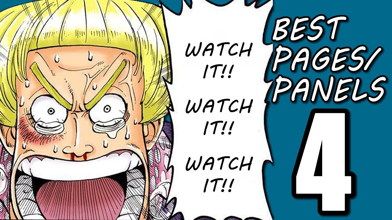 ONE PIECE chapter 4 - BEST PAGES/PANELS - YouTube