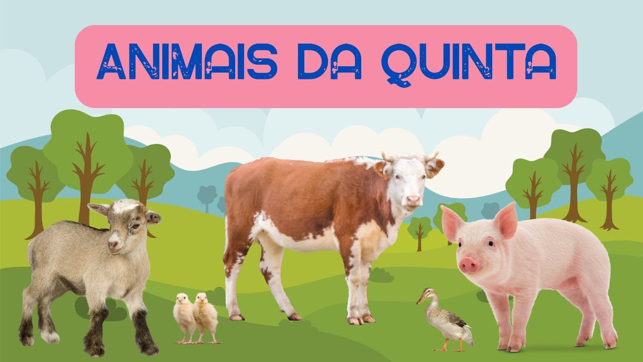 👉 Animais da Quinta 🐮🐴🐔 | Descobre os Sons dos Animais - YouTube