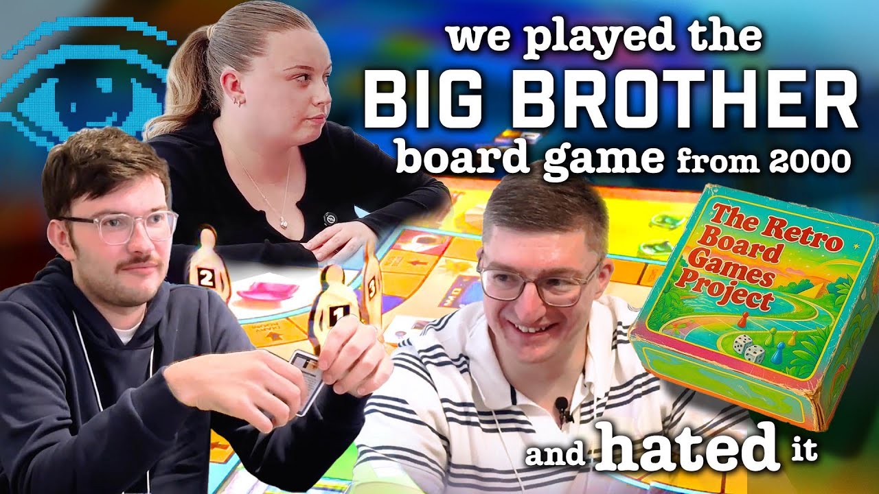 We played the Big Brother board game from 2000 - and hated it - YouTube