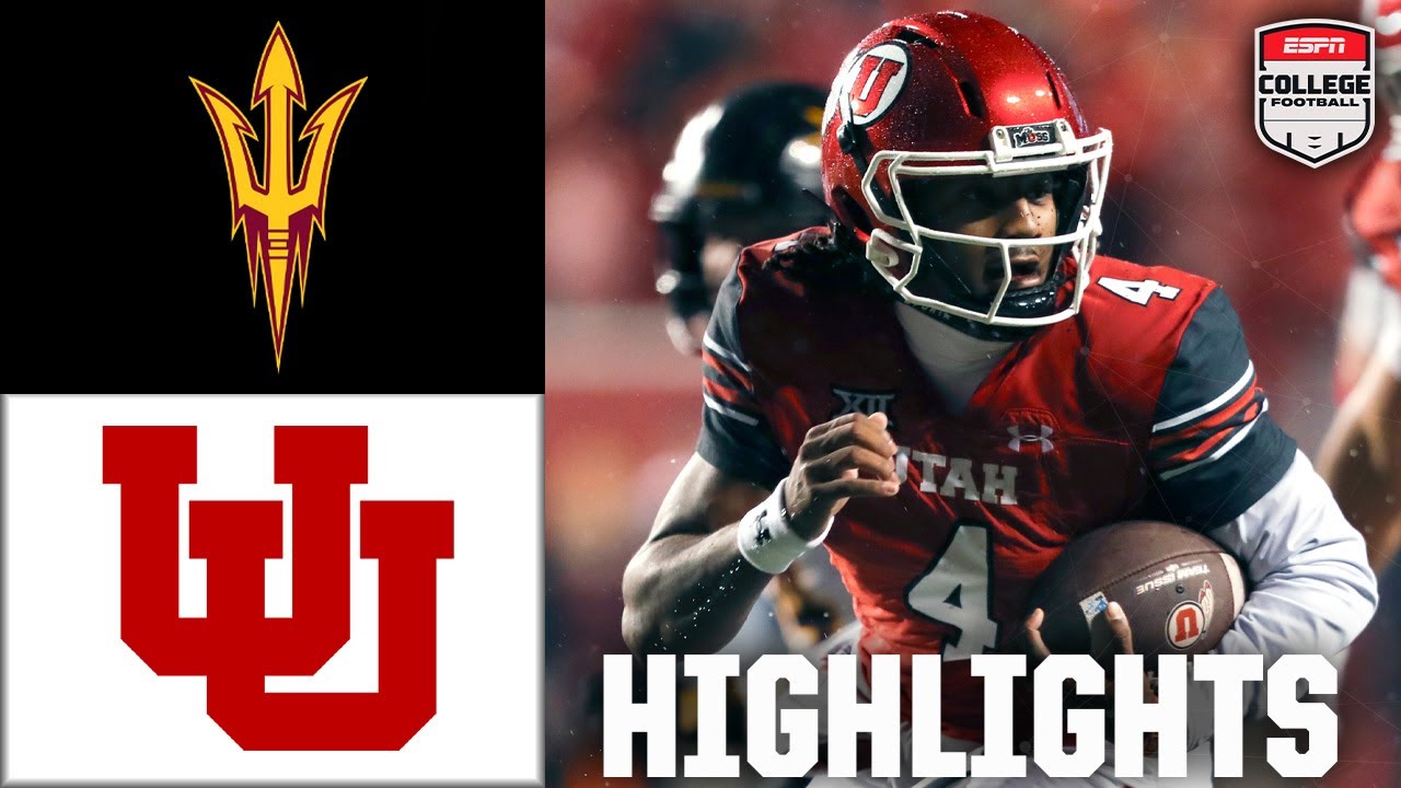 Arizona State Sun Devils vs. Utah Utes | Full Game Highlights | ESPN ...