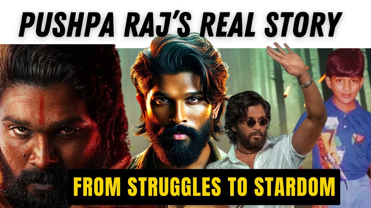 🔥 Allu Arjun’s Inspiring Life Journey: From Struggles to Becoming ...