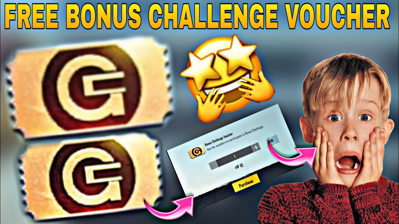 How To Get Bonus Challenge Voucher In Pubg mobile 🧐 Bonus Challenge ...
