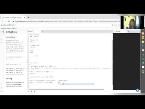 Programming Exercise 6-24 - YouTube