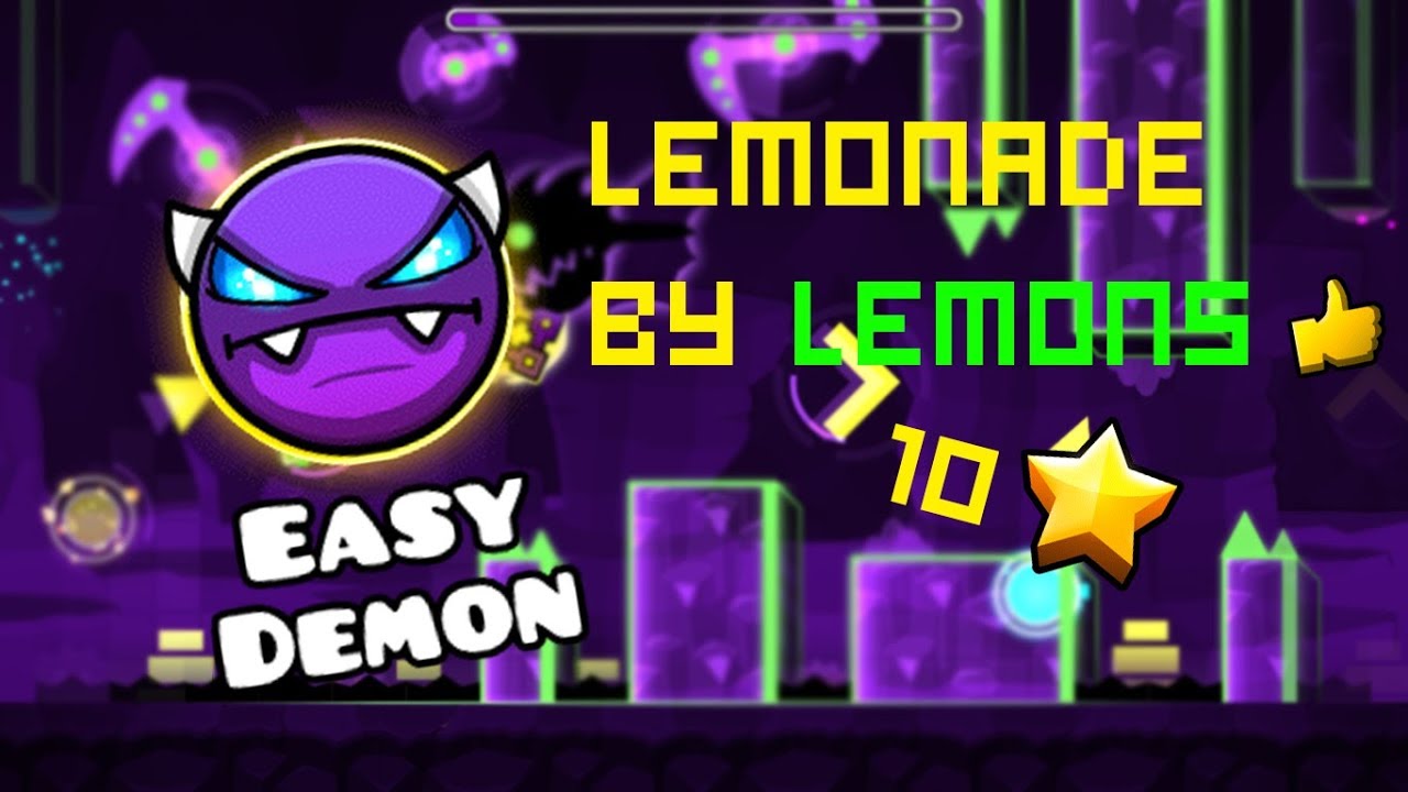 Geometry Dash Lemonade by Lemons - YouTube
