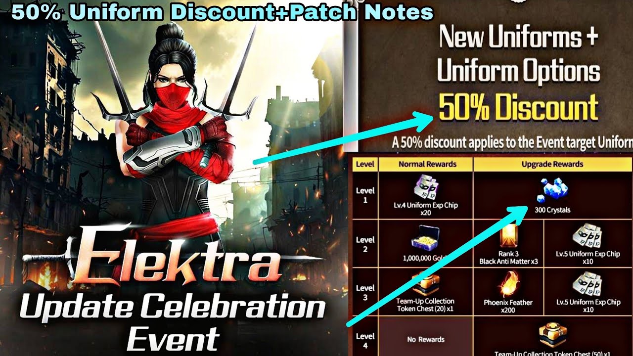 50% Uniform Discount Start On Elektra T4 Update & Patch Notes Details ...