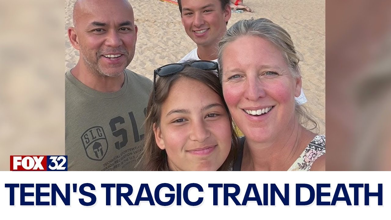 Suburban family alleges negligence in teen's tragic train death - YouTube