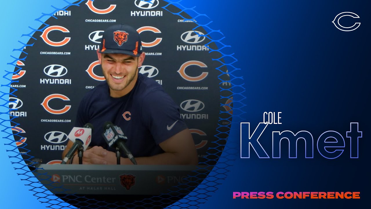 Cole Kmet: 'Everything has to be hands catch' | Chicago Bears - YouTube