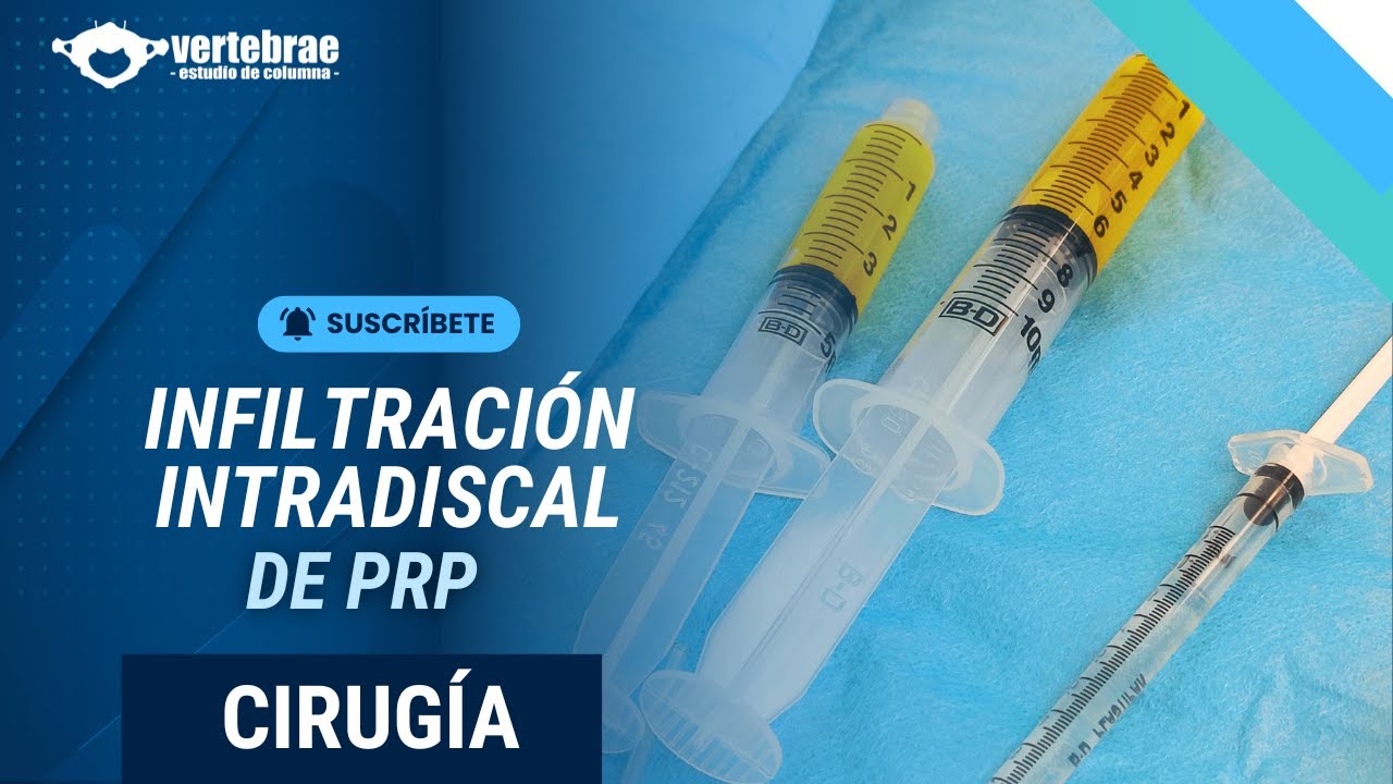 Infiltración intradiscal de PRP - YouTube