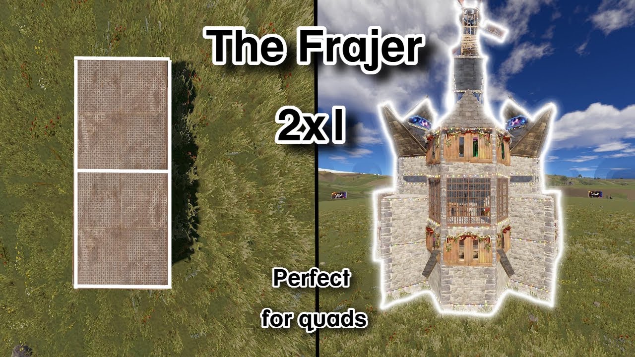 Best Duo/Quad Base In Rust - Base Design - Frajer - YouTube