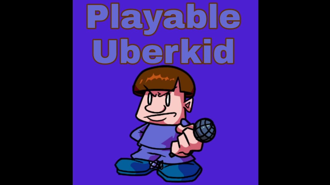 Friday Night Funkin' - Playable Uberkid - Purin Cover - YouTube