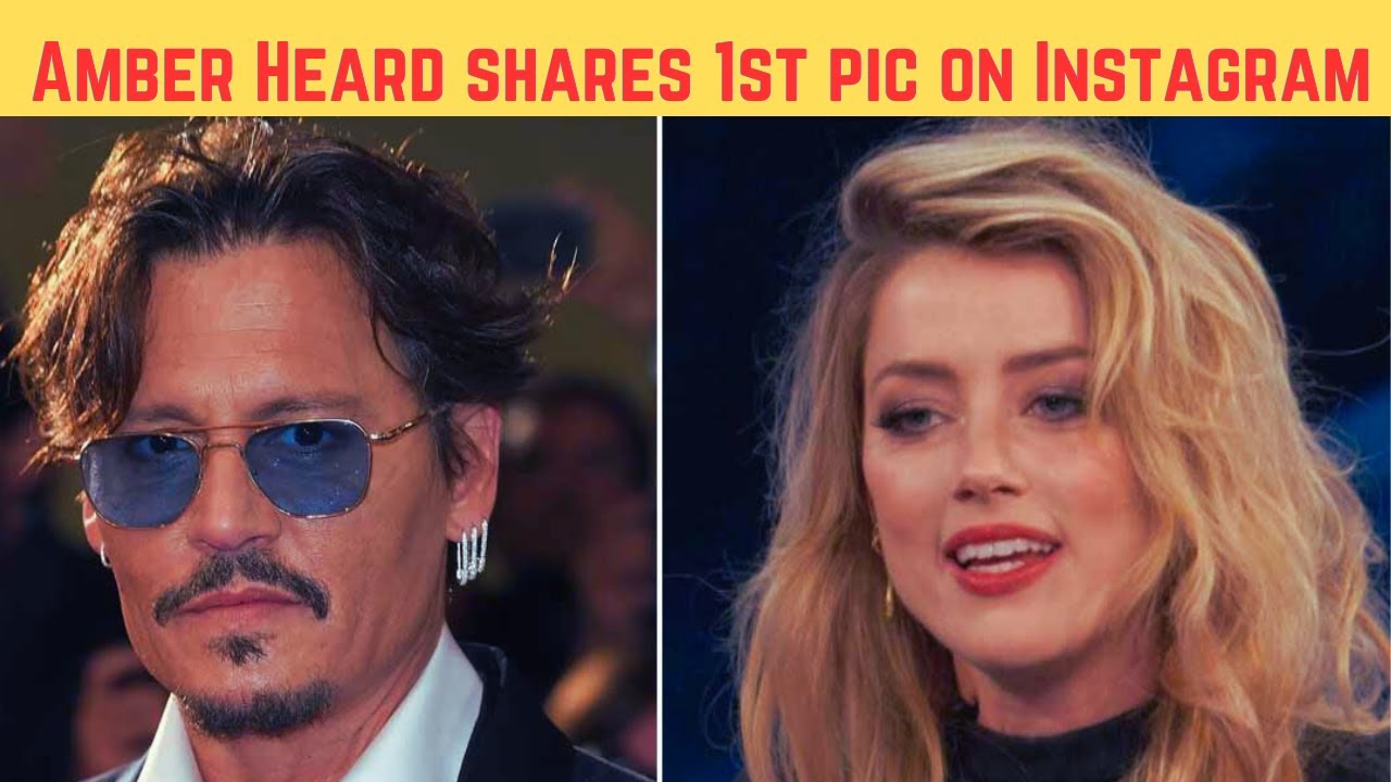 Amber Heard shares 1st pic on Instagram - YouTube
