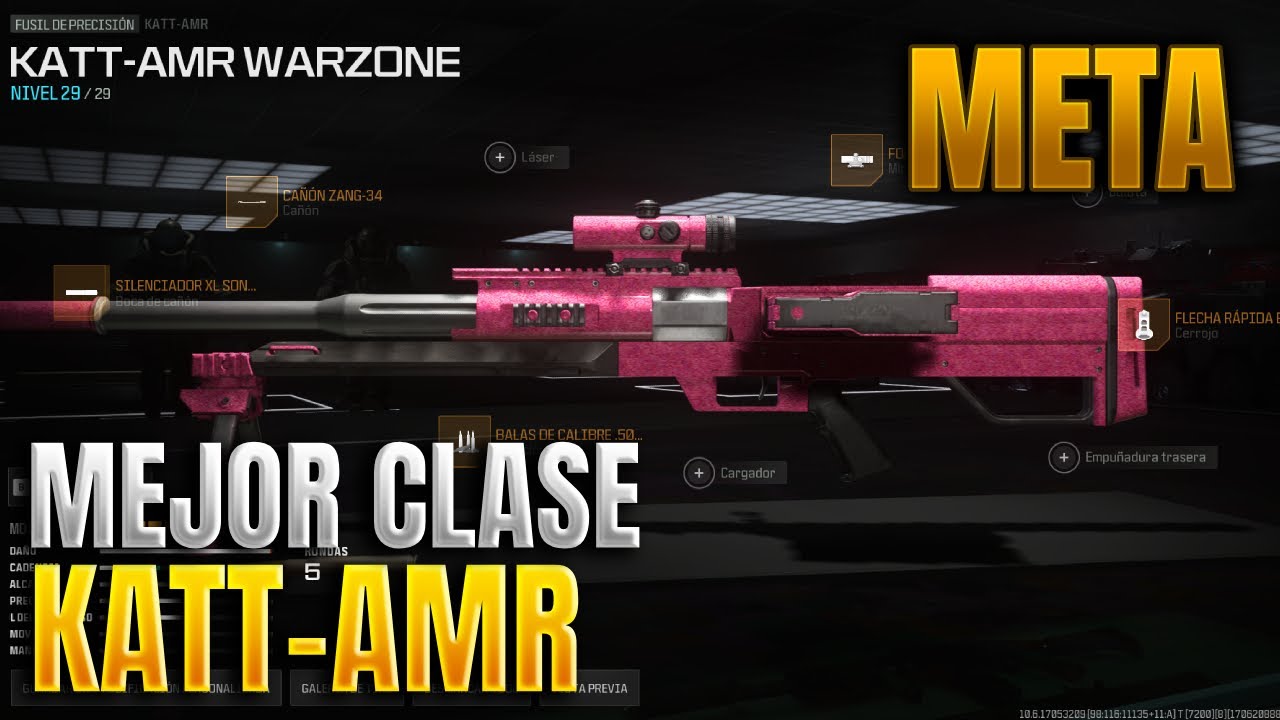 *META* La MEJOR CLASE de la KATT AMR EN WARZONE 3 │ ByCrisZ - YouTube