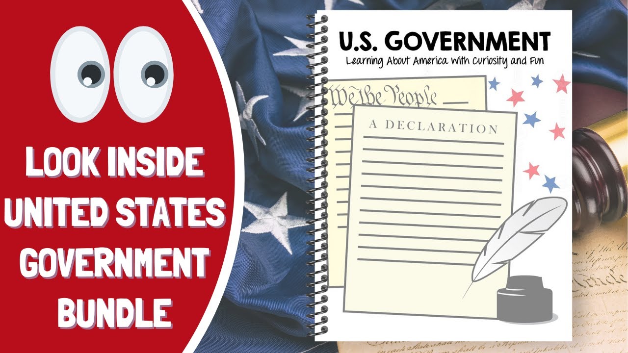 Look Inside: U.S. Government Bundle | Learning about America with ...