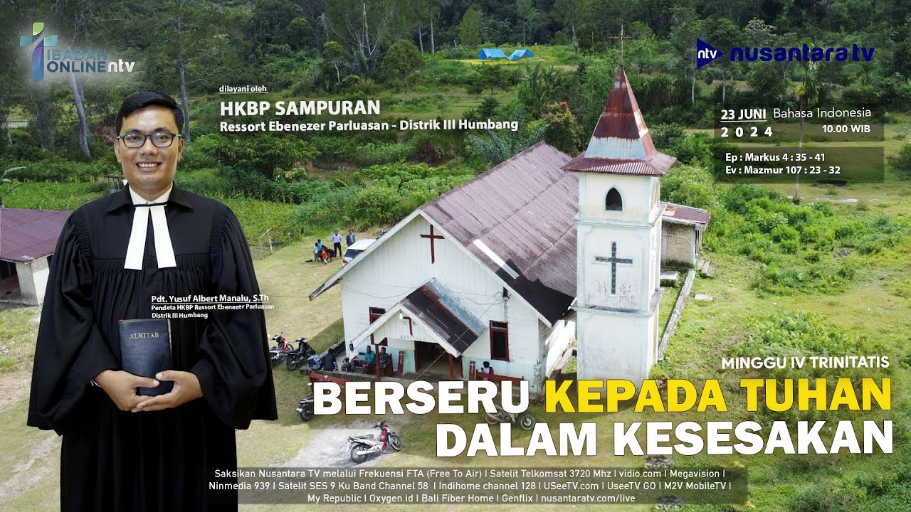 BERSERU KEPADA TUHAN DALAM KESESAKAN | Ibadah Online Nusantara TV ...