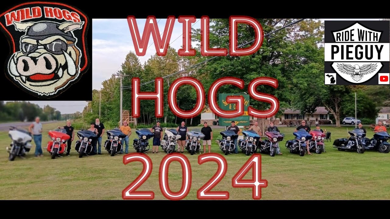 Motorcycle ride Wild Hogs 2024 - YouTube