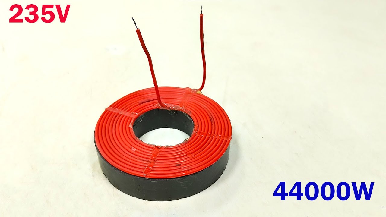 Free Energy 220v Electricity 44000W Generator Use Parmanent Magnet ...