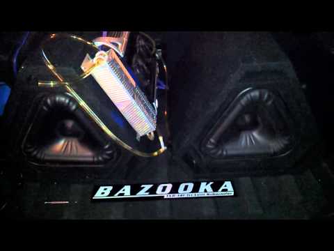 Bazooka Tri-Vent Subs Akimbo ( Triangle Subwoofer )