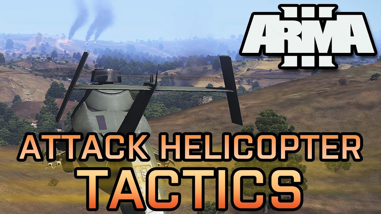 ARMA 3: Attack Helicopter Tactics Demo | RangerDave - YouTube