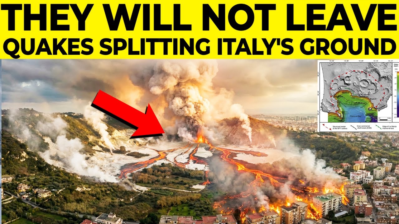 Italy's SUPERVOLCANO Keeps Rumbling — Campi Flegrei Earthquakes ...