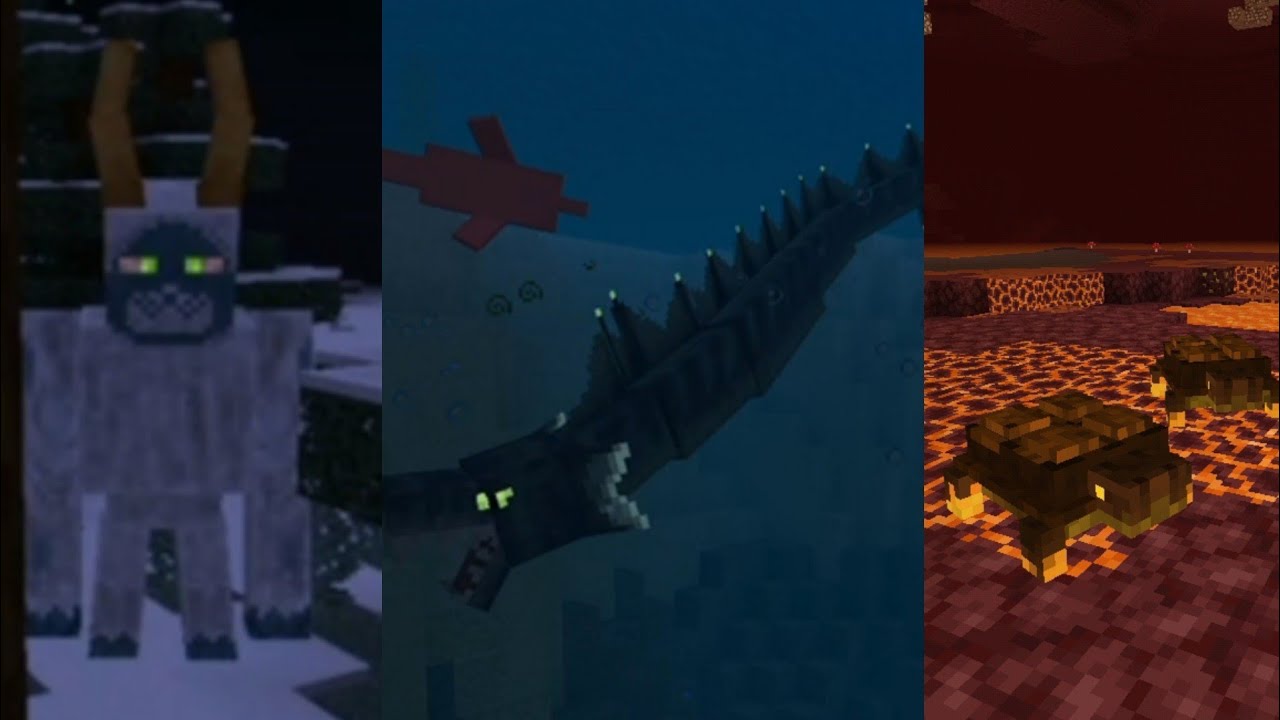 Minecraft PE Unique Mobs Addon Minecraft PE Mod Showcase - YouTube
