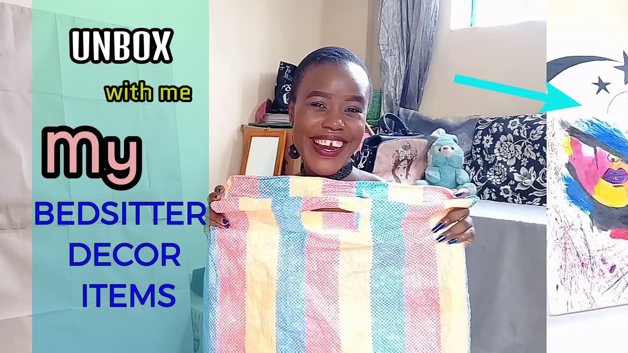 BEDSITTER/STUDIO APARTMENT DECOR UPDATE//UNBOX WITH ME - YouTube