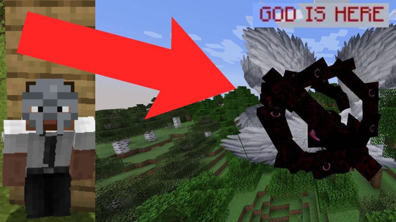This Minecraft Mod WATCHES You… | The God - YouTube