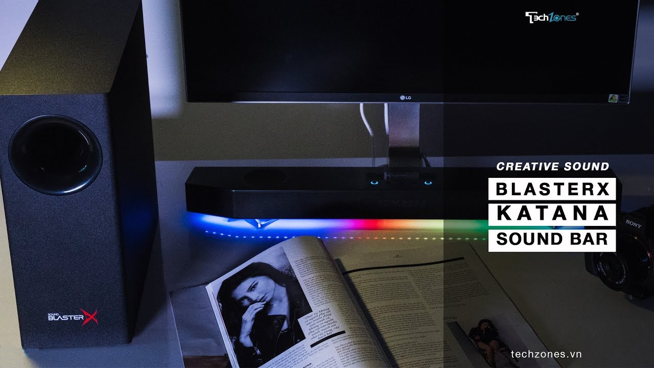 Loa Creative Sound BlasterX Katana - Chất lượng âm thanh lớn, vượt trội ...