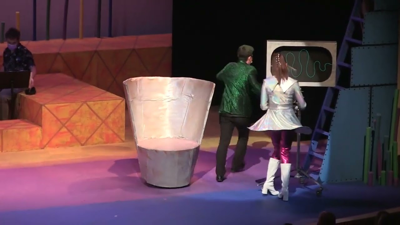 Kaylin Barry as Karen the Computer in SpongeBob the Musical - YouTube