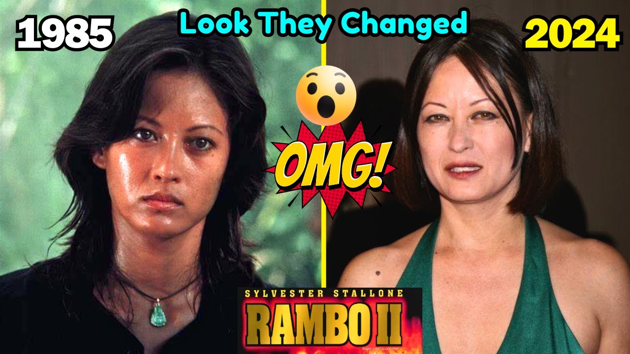 First Blood Part ll (1985) Cast Then and Now | Rambo Full Movie | Rambo ...