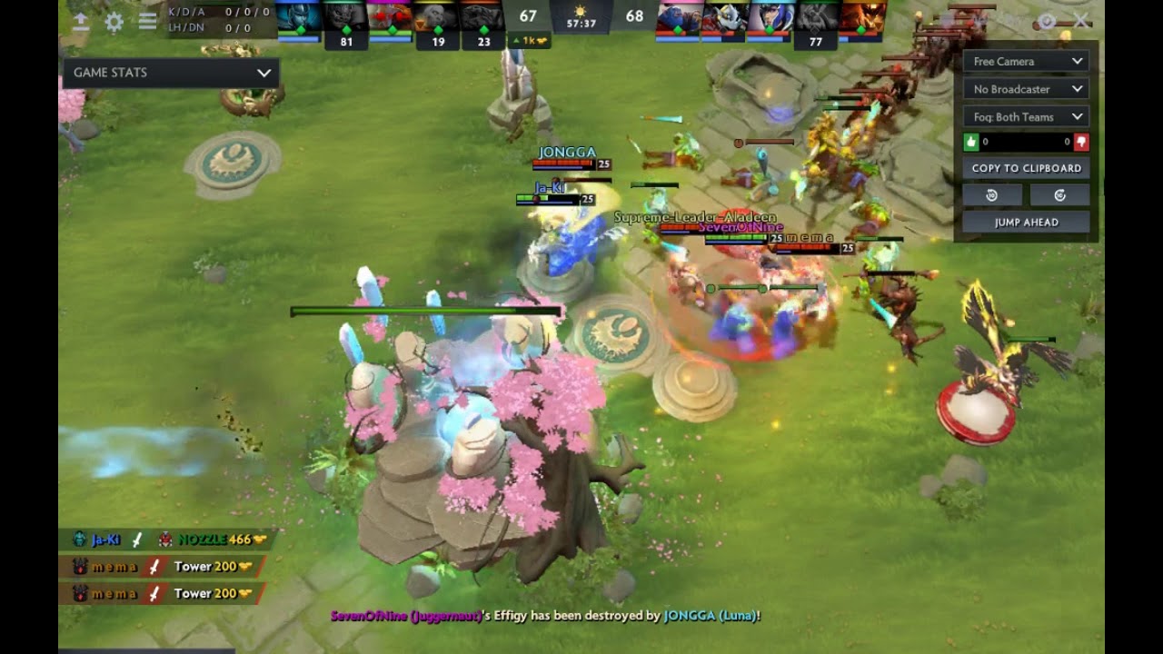 22 HP Frozen Throne - Tide/Invo ultimate Combo -Dota 2 comback - YouTube