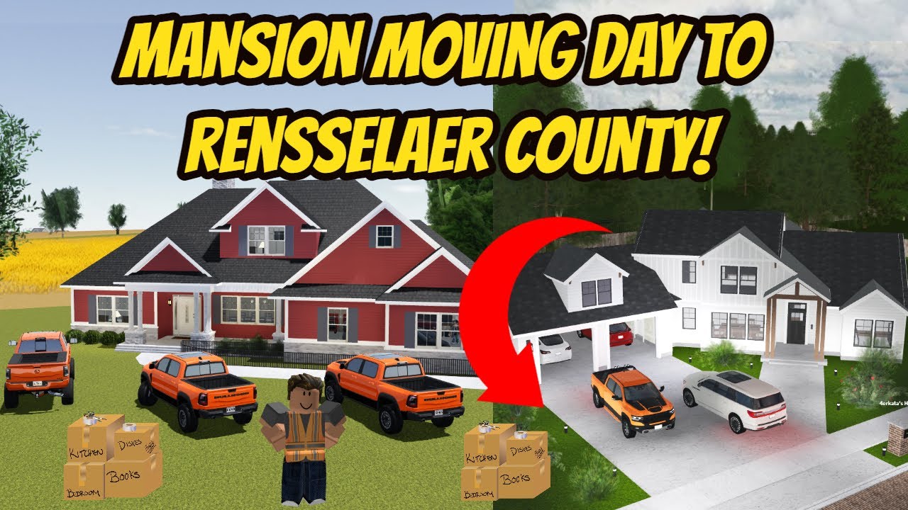 Greenville Wisc, Roblox l Mansion Moving Day to Rensselaer County ...