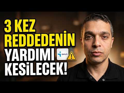 Sosyal Yardım alanlara İŞKUR Şartı Geliyor! İş Teklifini Reddedene Yardım Yok!