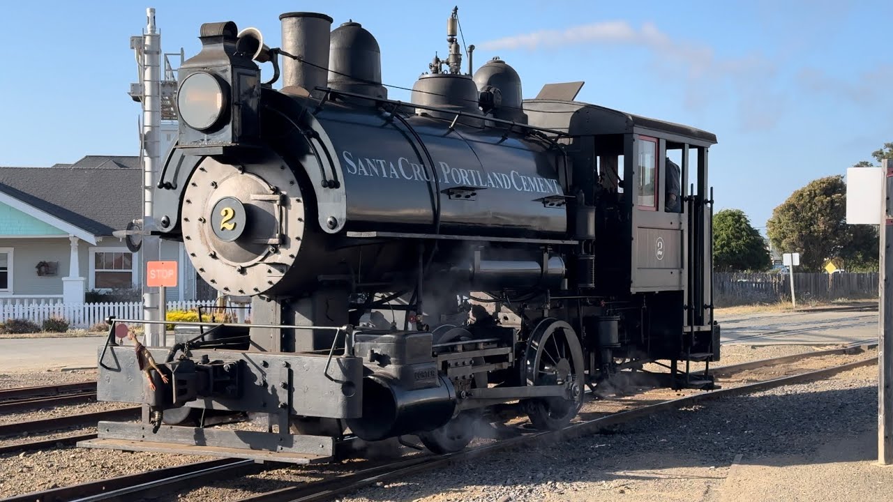 California Western - Days of Steam on the Skunk Train 8/10/24 [4K ...